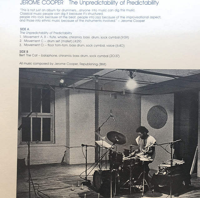 Cooper, Jerome - The Unpredictability of Predictability LP – Fenrick ...