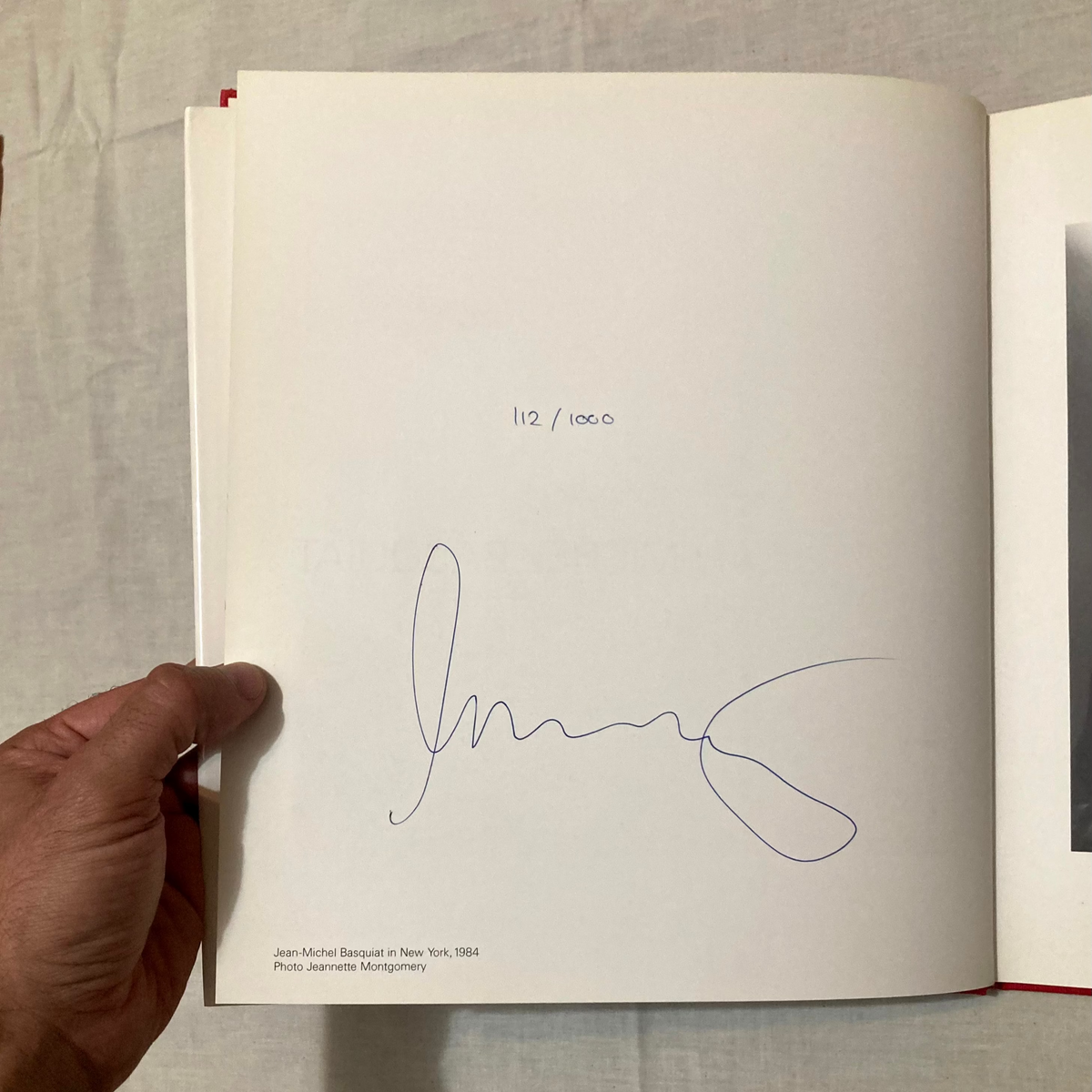 Jean-Michel Basquiat (Signed) (1985) – Fenrick Books LLC