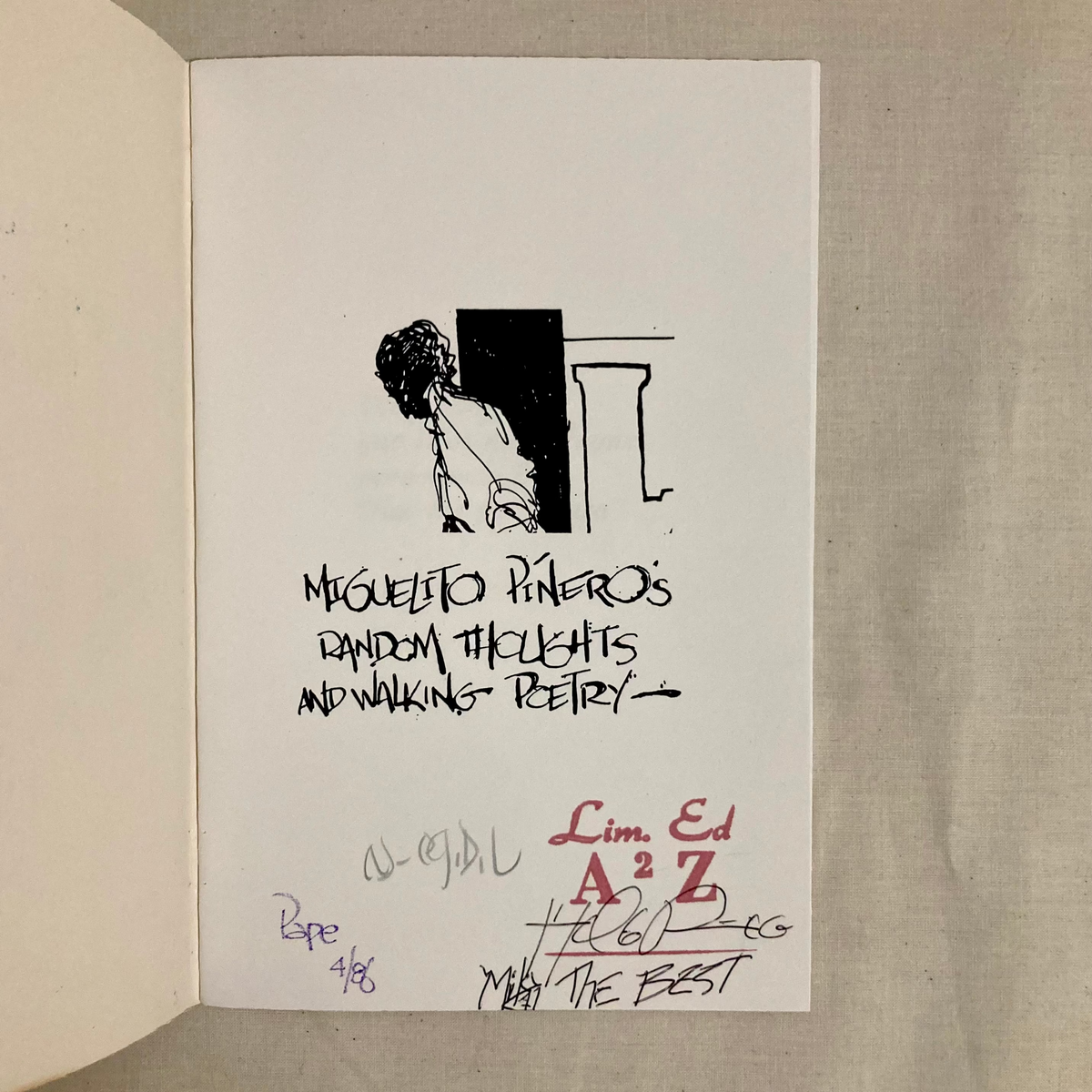 Pinero, Miguel / Pape, Chris (Freedom) - Excerpted Journals: Early Eig ...